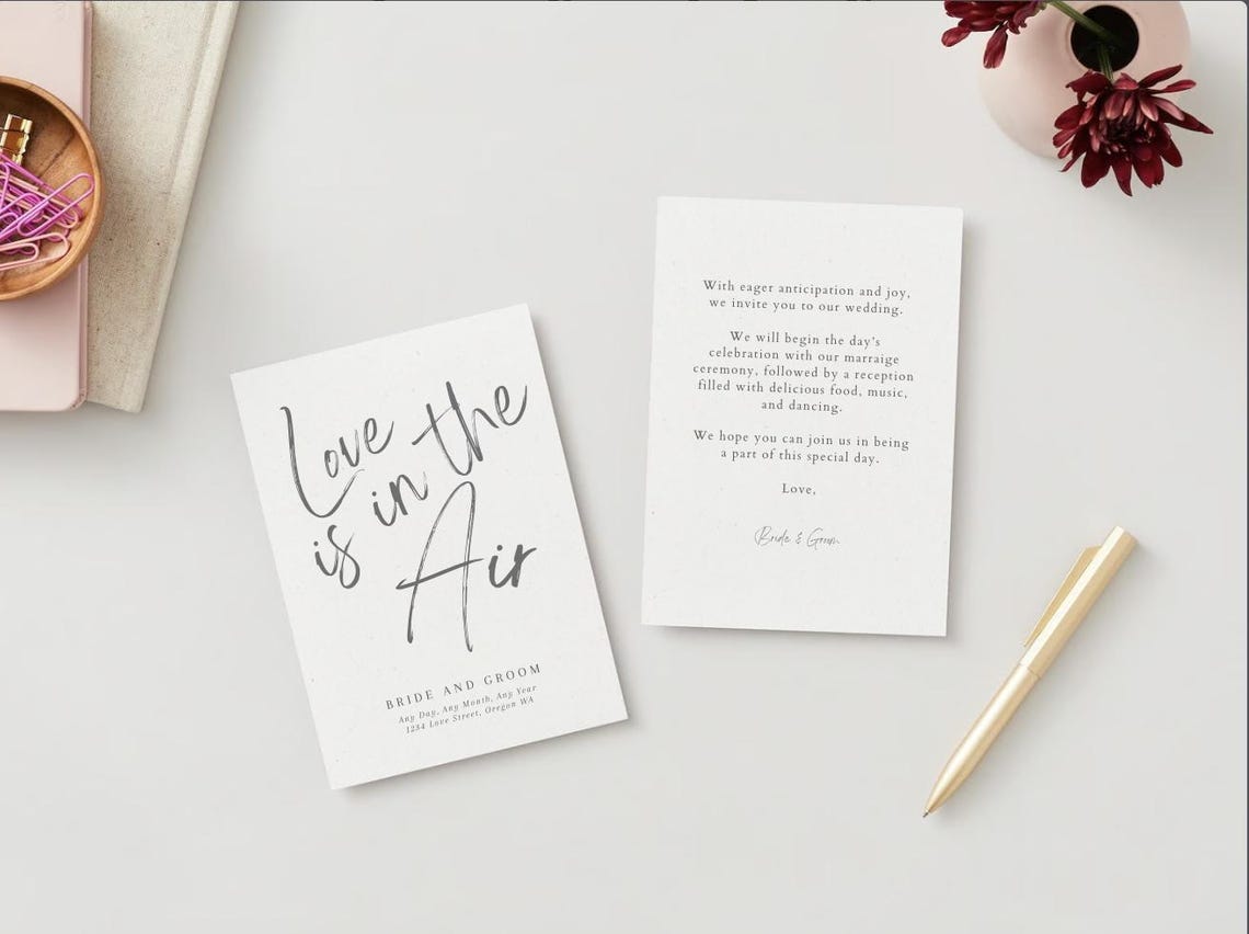 Wedding Invitation Sign, Calligraphy Wedding Design, Editable, Welcome ...