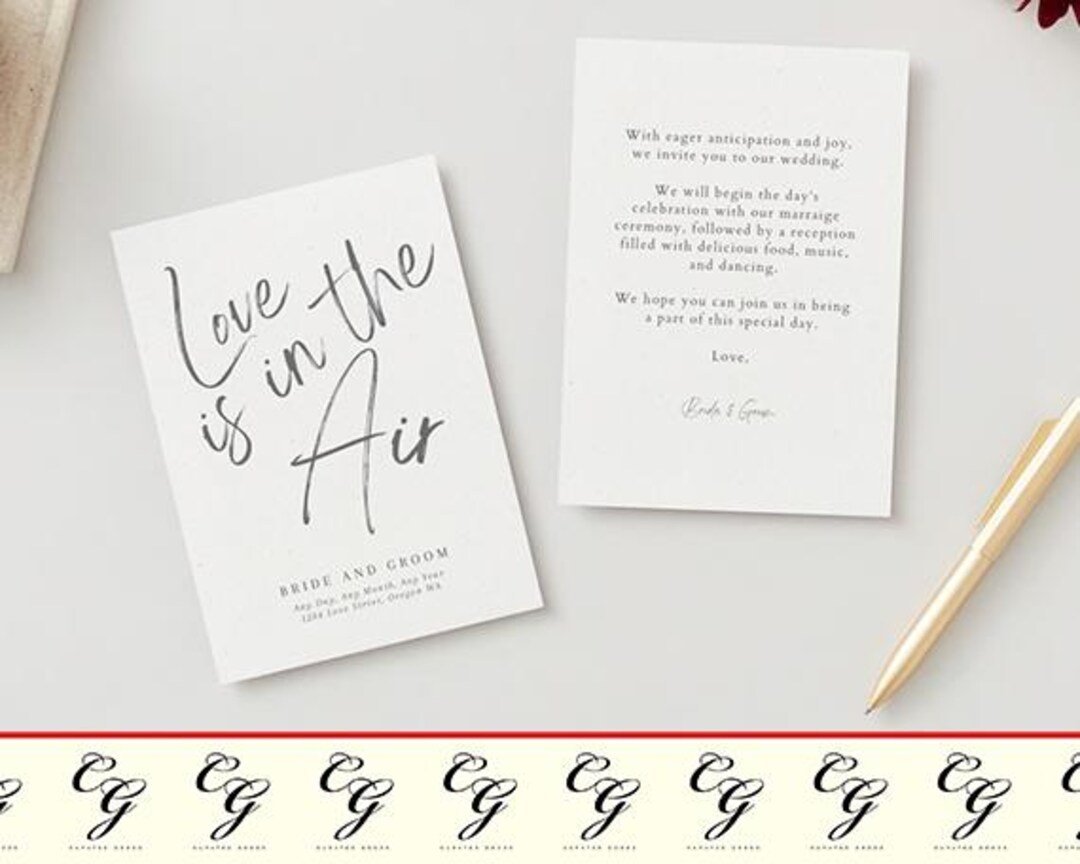 Wedding Invitation Sign, Calligraphy Wedding Design, Editable, Welcome ...