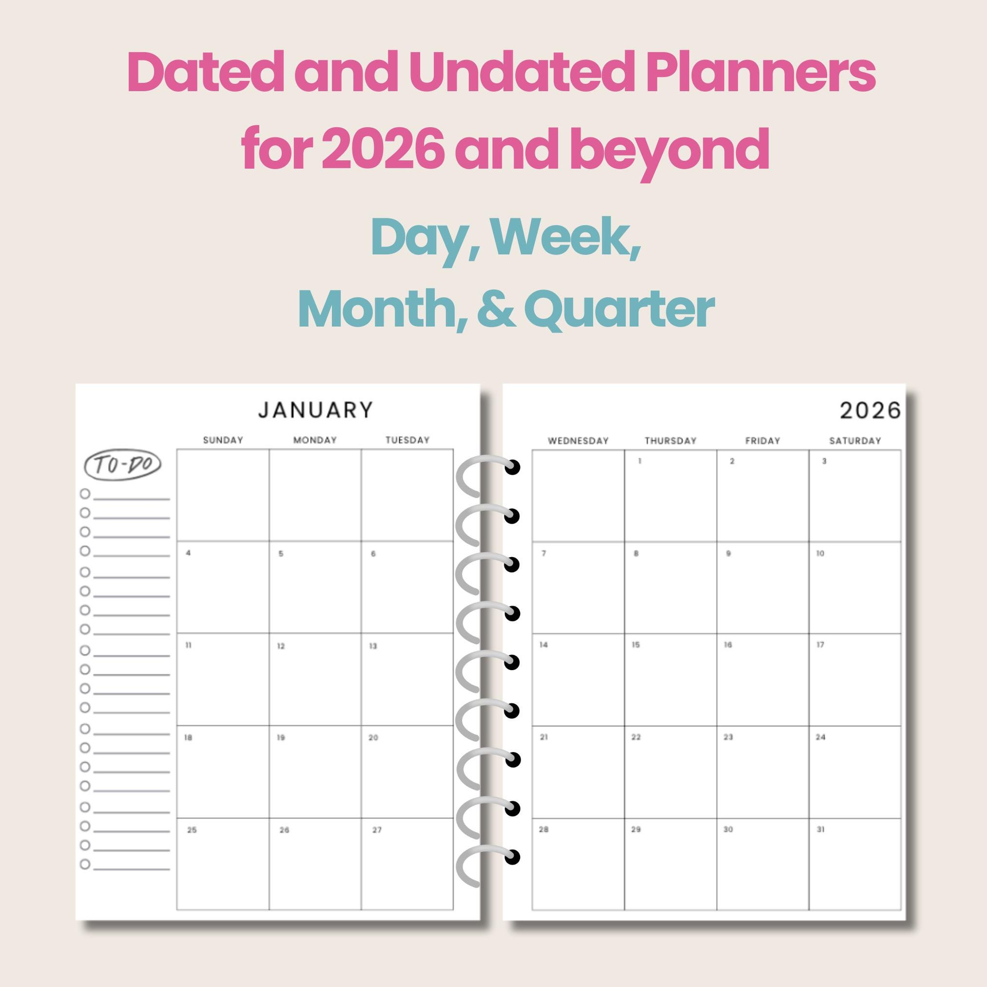Happy Planner | Big & Classic Sizes, 2026 Dated and Undated (PDF ...