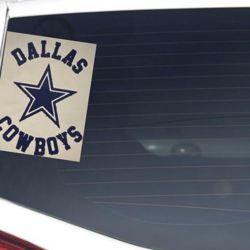 Dallas Cowboys Decal - Etsy