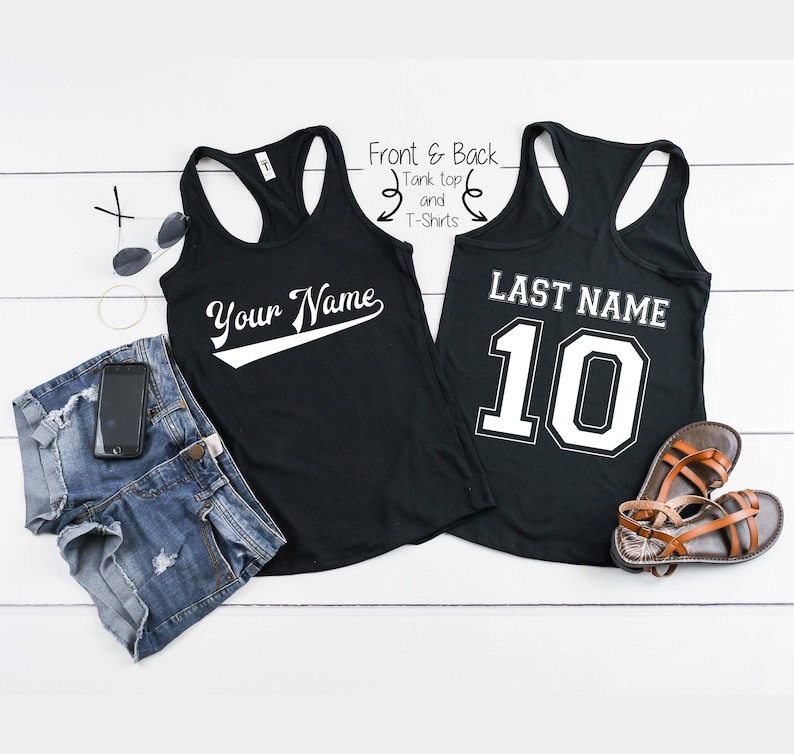 Custom Team Name Tank Top, Custom Baseball Tank Top, Custom Jersey ...