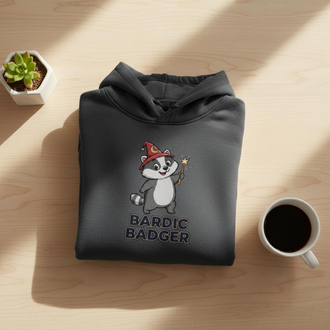 Bardic Badger PNG | Wizard Animal Clipart for Dnd (digital Download) - Etsy