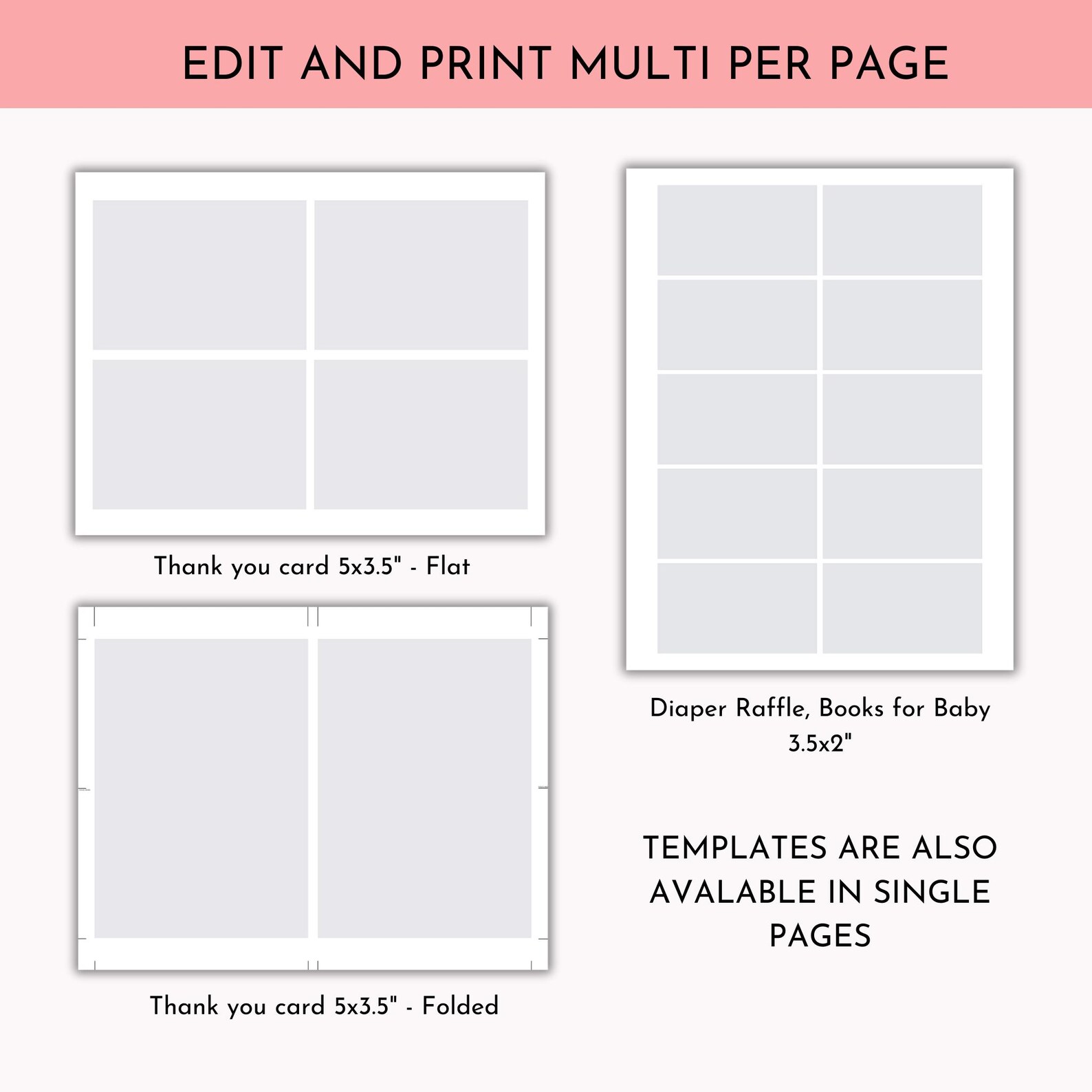 We Are Enchanted to Meet You Baby Shower Invitation Bundle, We're ...