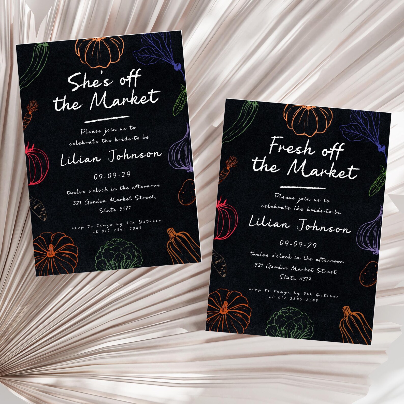 She's off the Market Invitation Template, Fresh off the Market Bridal ...