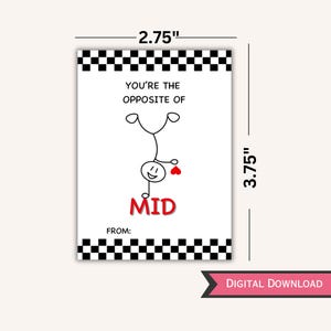 Gen Z Slang Valentine Cards, Funny Printable Classroom Valentine, Kids ...