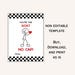 Gen Z Slang Valentine Cards, Funny Printable Classroom Valentine, Kids ...