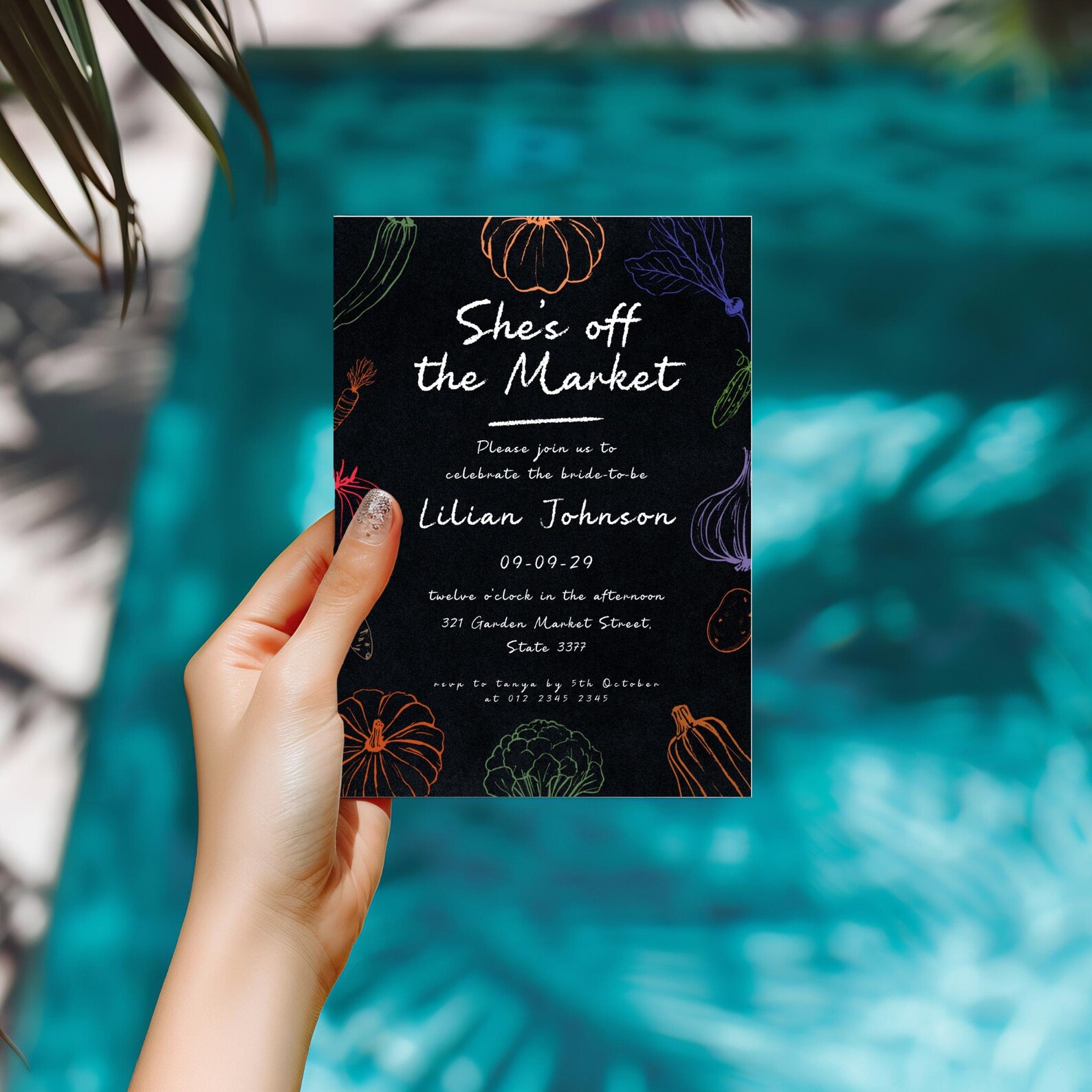 She's off the Market Invitation Template, Fresh off the Market Bridal ...