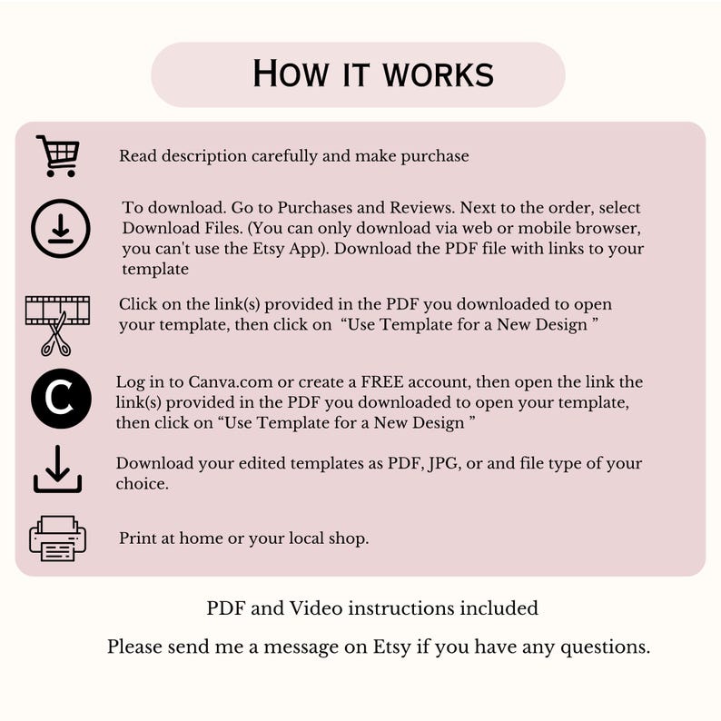 We Are Enchanted to Meet You Baby Shower Bundle, Editable Purple ...