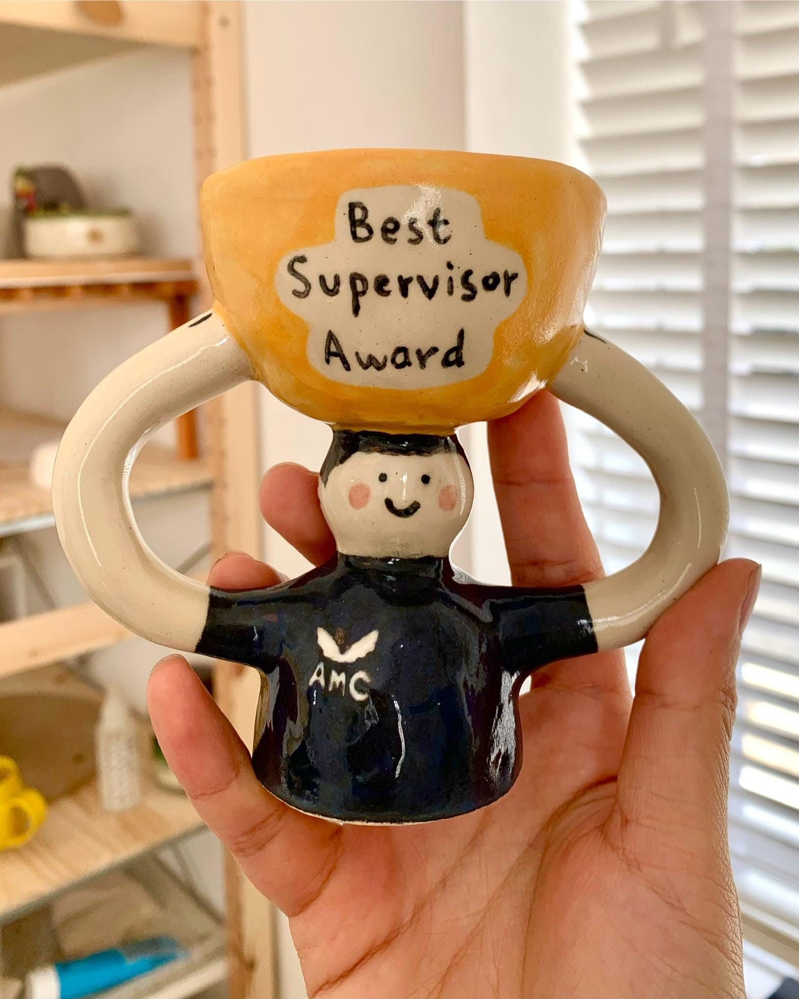 Personalized Ceramic Trophy - Etsy