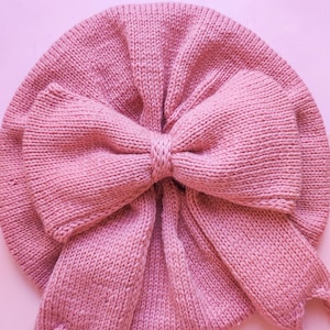 Shoujo Beret Knitting Pattern + Step by Step Video - Etsy