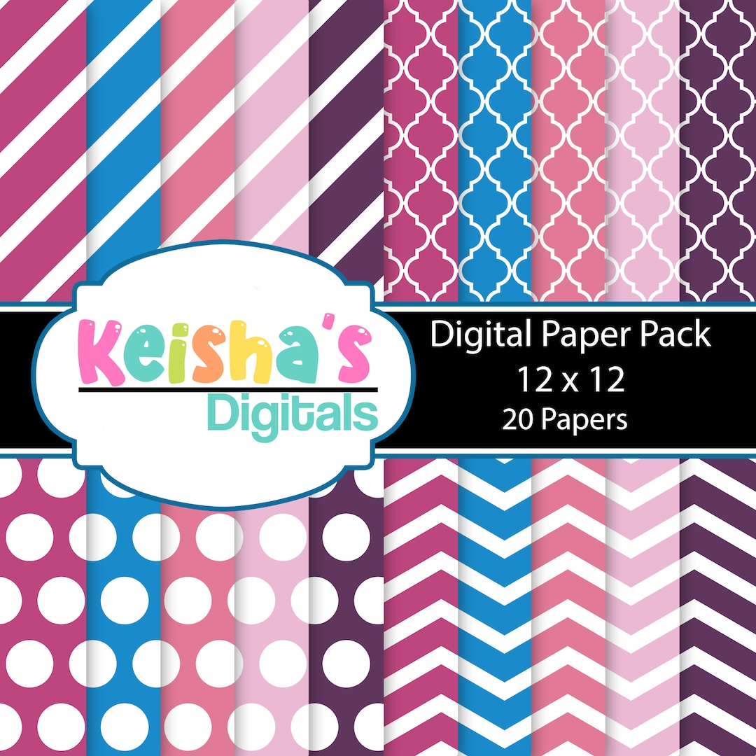 Butterfly Wings Themed Pattern Digital Paper Commercial Use, Polka Dots ...