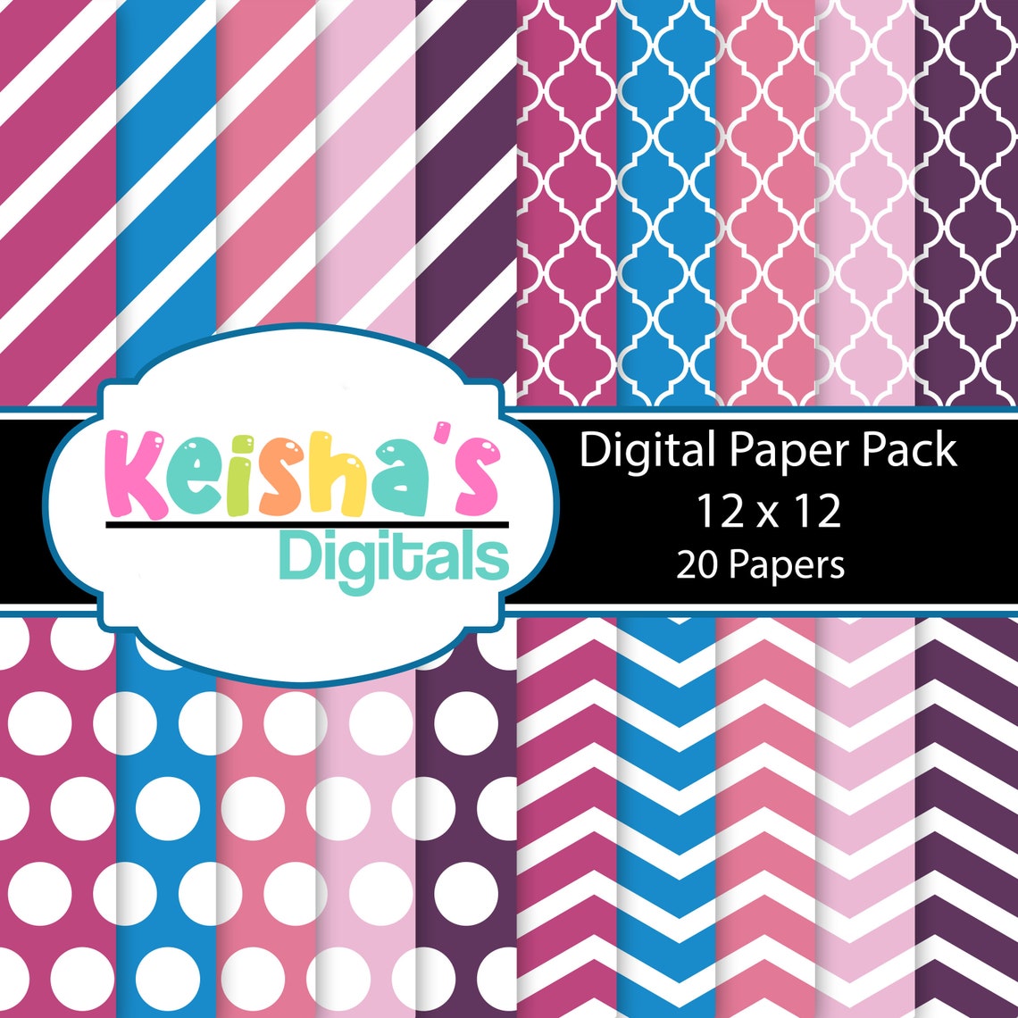 Butterfly Wings Themed Pattern Digital Paper Commercial Use, Polka Dots ...