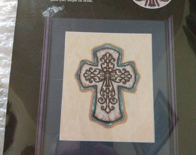 Artiste Unopened Counted Cross Stitch Kit Layered Cross Zweigart ...