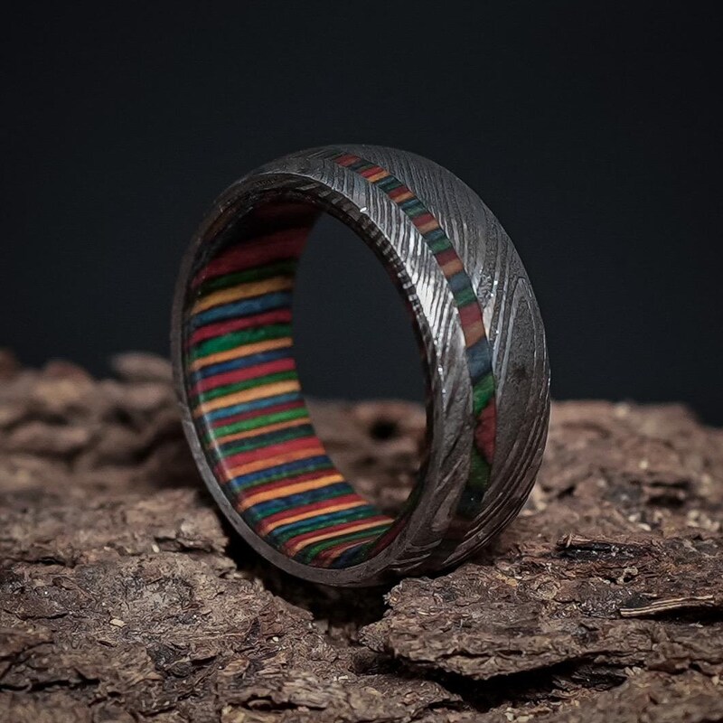 Rustic Diamond Ring - Etsy