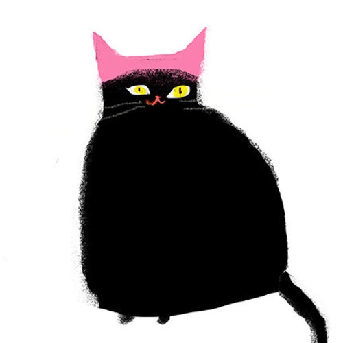 Pink Hat Cat Card Women's Rights Protest Card - Etsy