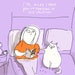 Self Isolate Cat Card - Funny Cat Card - Self Quarantine - Cat Mom Card ...