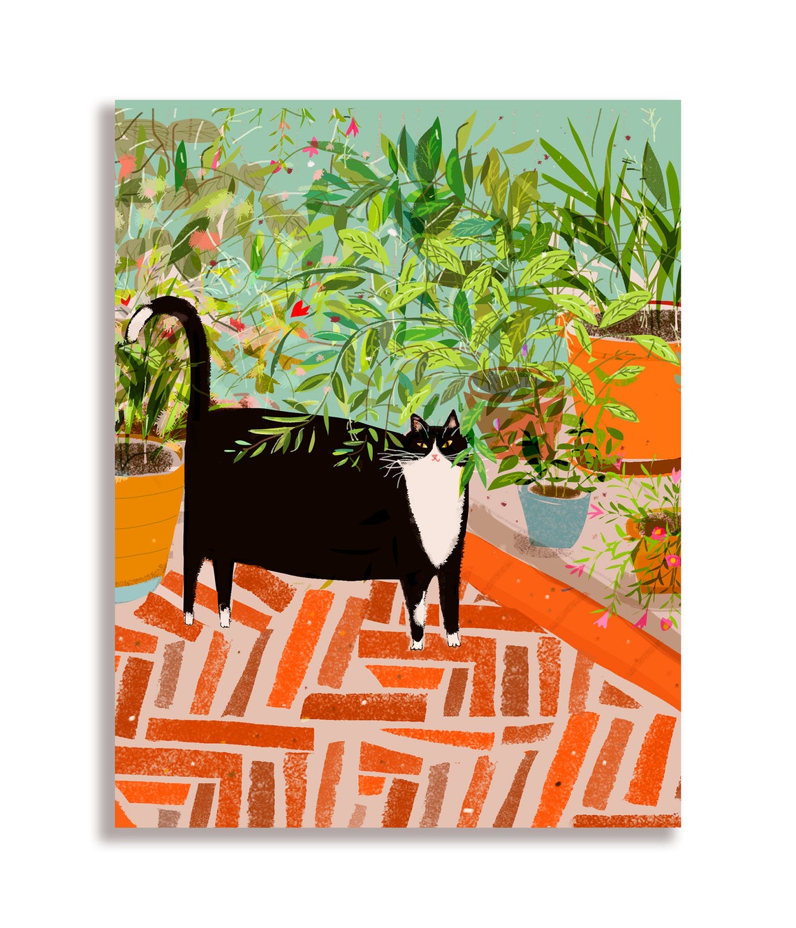 I'm a Jungle Kitty RAWR Cat Card - Etsy