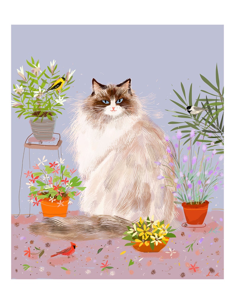 Cat Print Duo - Set of 2 Prints - Etsy