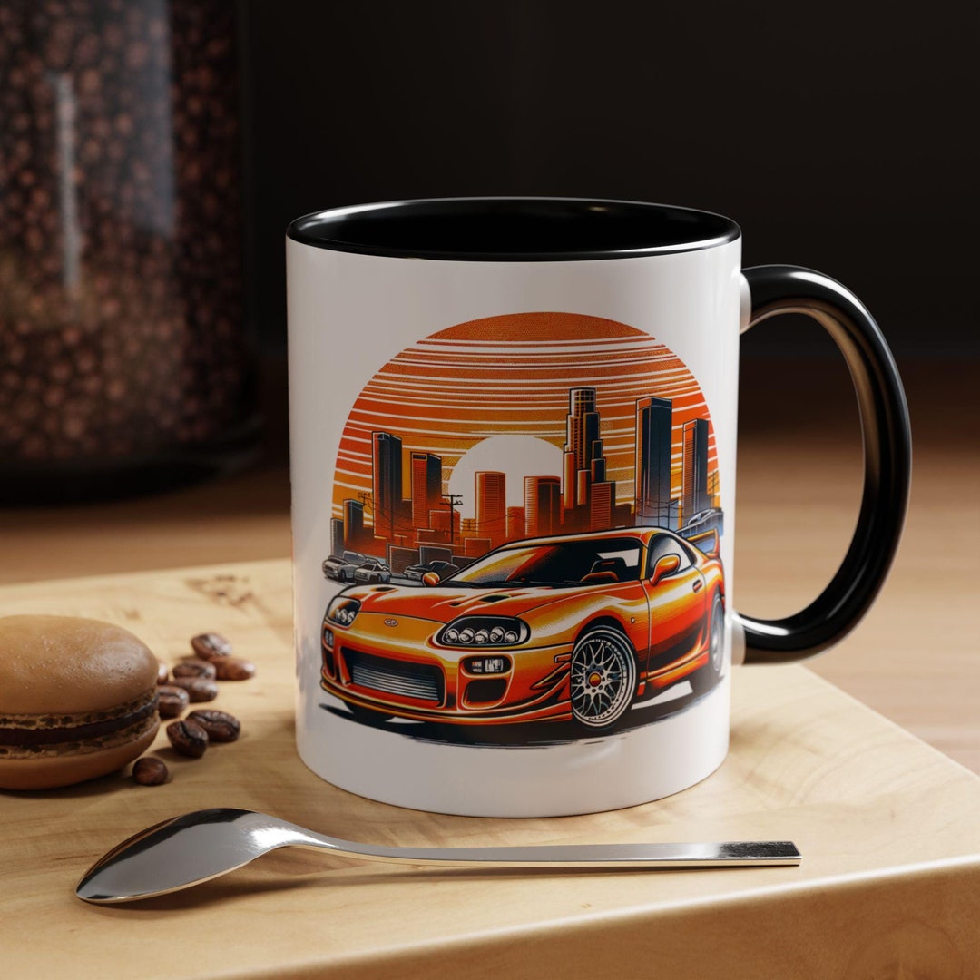 Mk4 Toyota Supra Los Angeles Sunset Coffee Mug City Skyline Fast ...