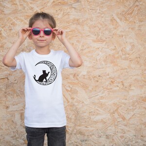 Mystical Cat and Moon SVG Designs Bundle | Witchy Cat Clipart | Moon ...