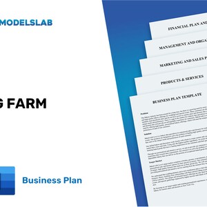 Pig Farm Business Plan Template - Comprehensive & Customizable - Etsy