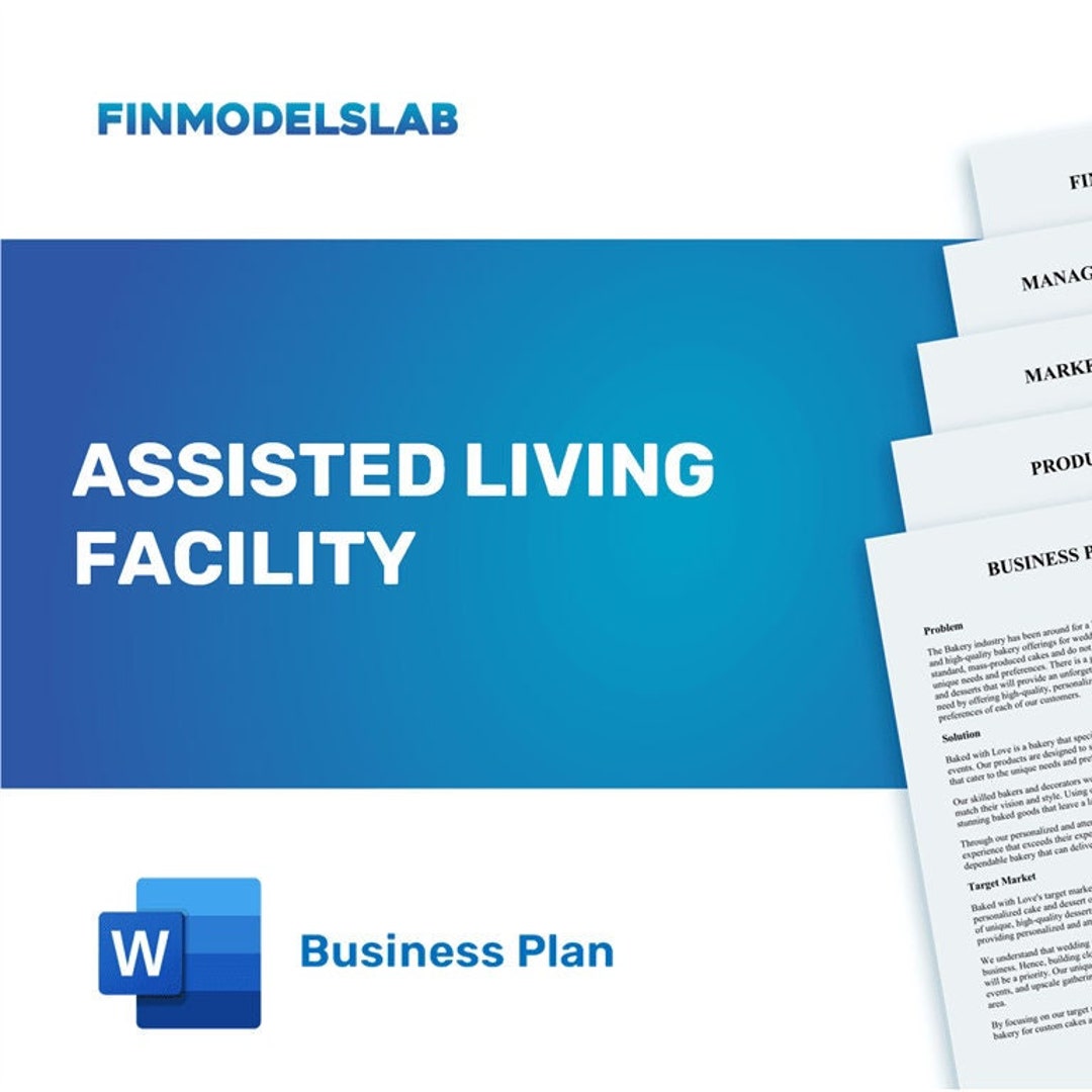 Assisted Living Facility Business Plan Template - Comprehensive ...
