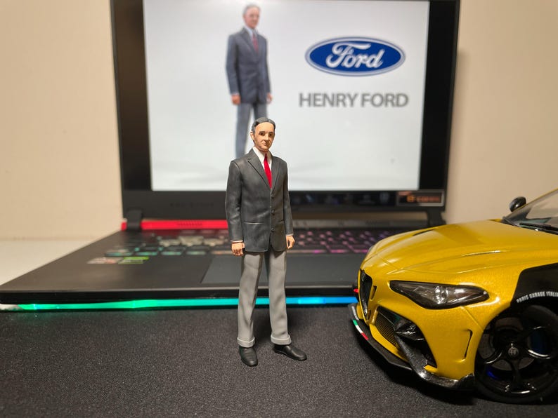 1/18 Scale Henry Ford Figure - Etsy