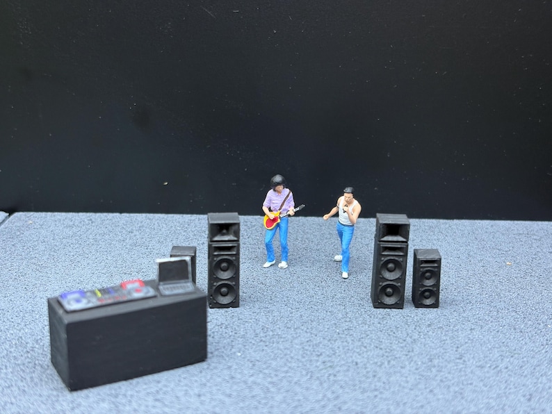 1/64 Scale DJ Pioneer Figur Set - Diorama Accessories - Etsy