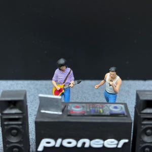 1/64 Scale DJ Pioneer Figur Set - Diorama Accessories - Etsy