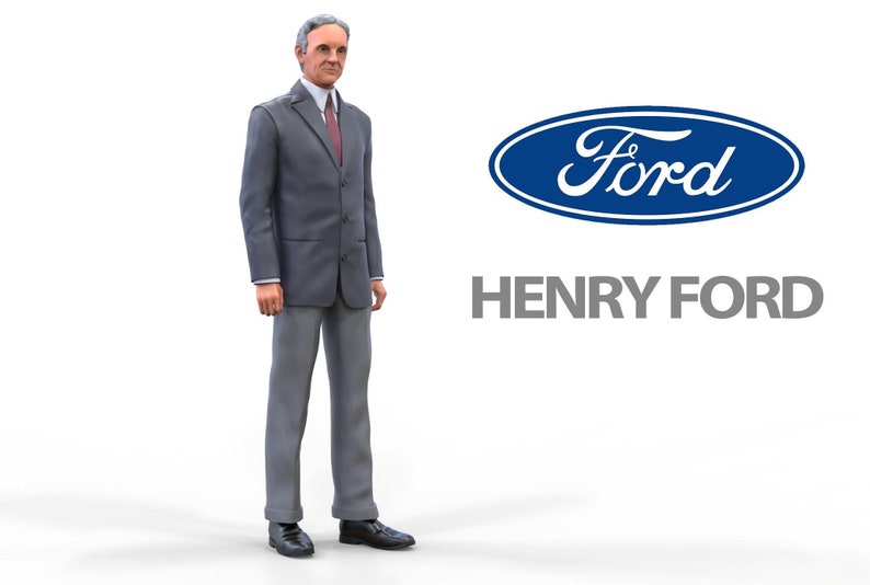 1/18 Scale Henry Ford Figure - Etsy