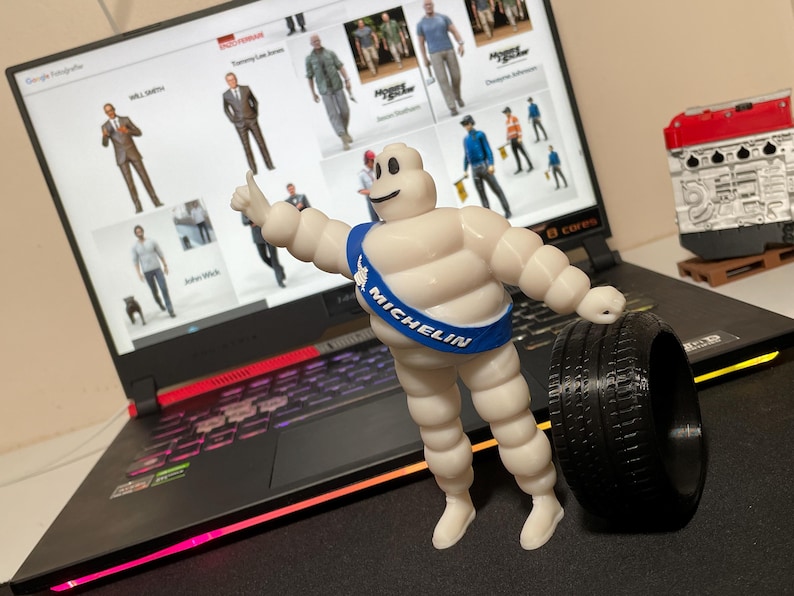 1/12 Scale Michelin Figure - Etsy