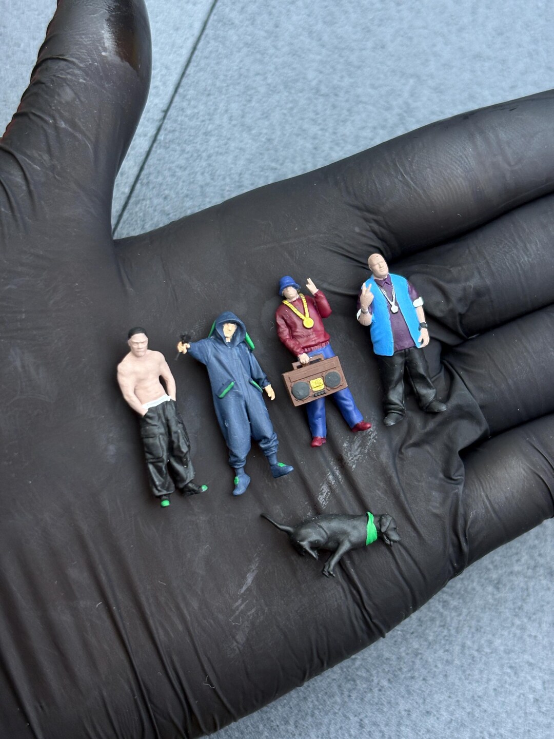 1/64 Scale Ghetto Figur Pack - Hotwheels Figure - Etsy