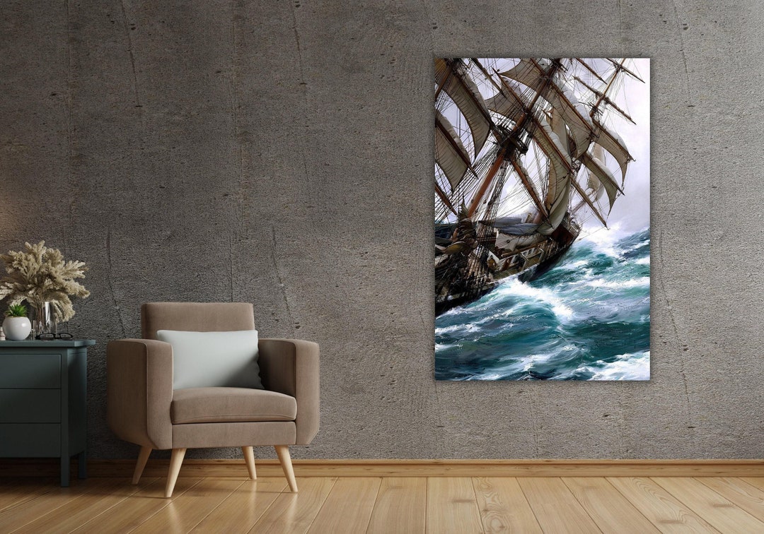 Montague Dawson Poster Print,wind in the Rigging by Montague Dawson ...