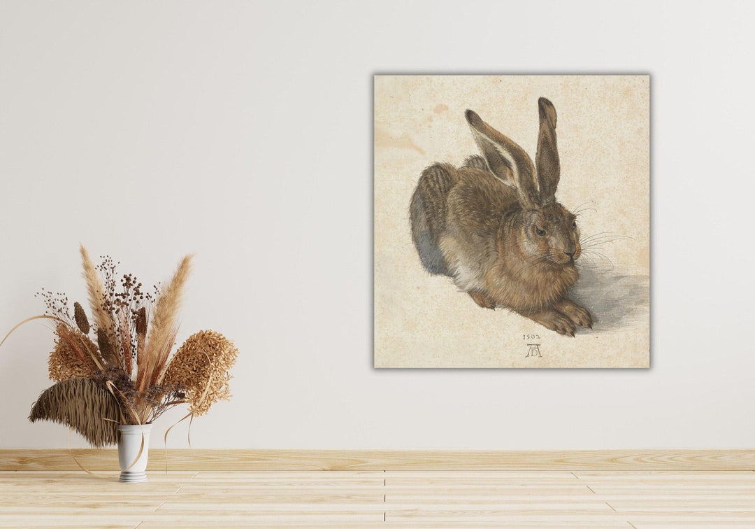 Rabbit Printable Wall Art,vintage Easter Prints,albrecht Durer-young ...