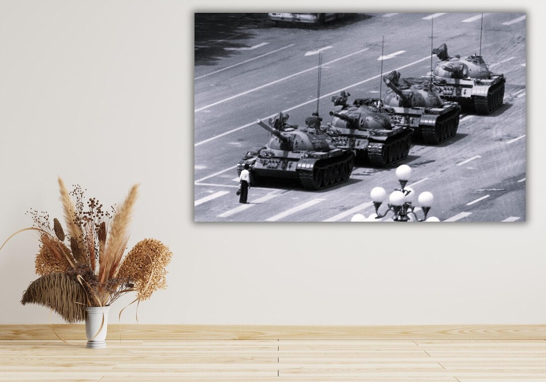 Tank Man Tiananmen Canvas,tank Man Tiananmen Poster,tank Man Tiananmen ...