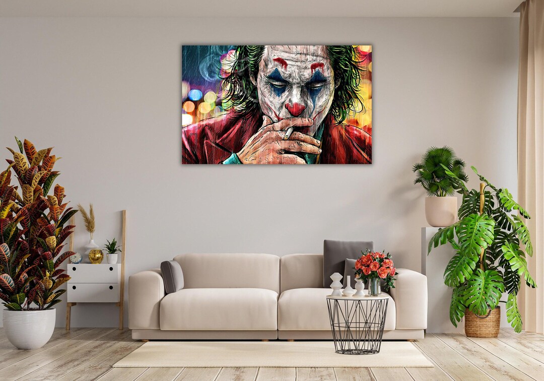Joaquin Phoenix With Cigarette, Joker Smoke Art,joker Movie Poster ...