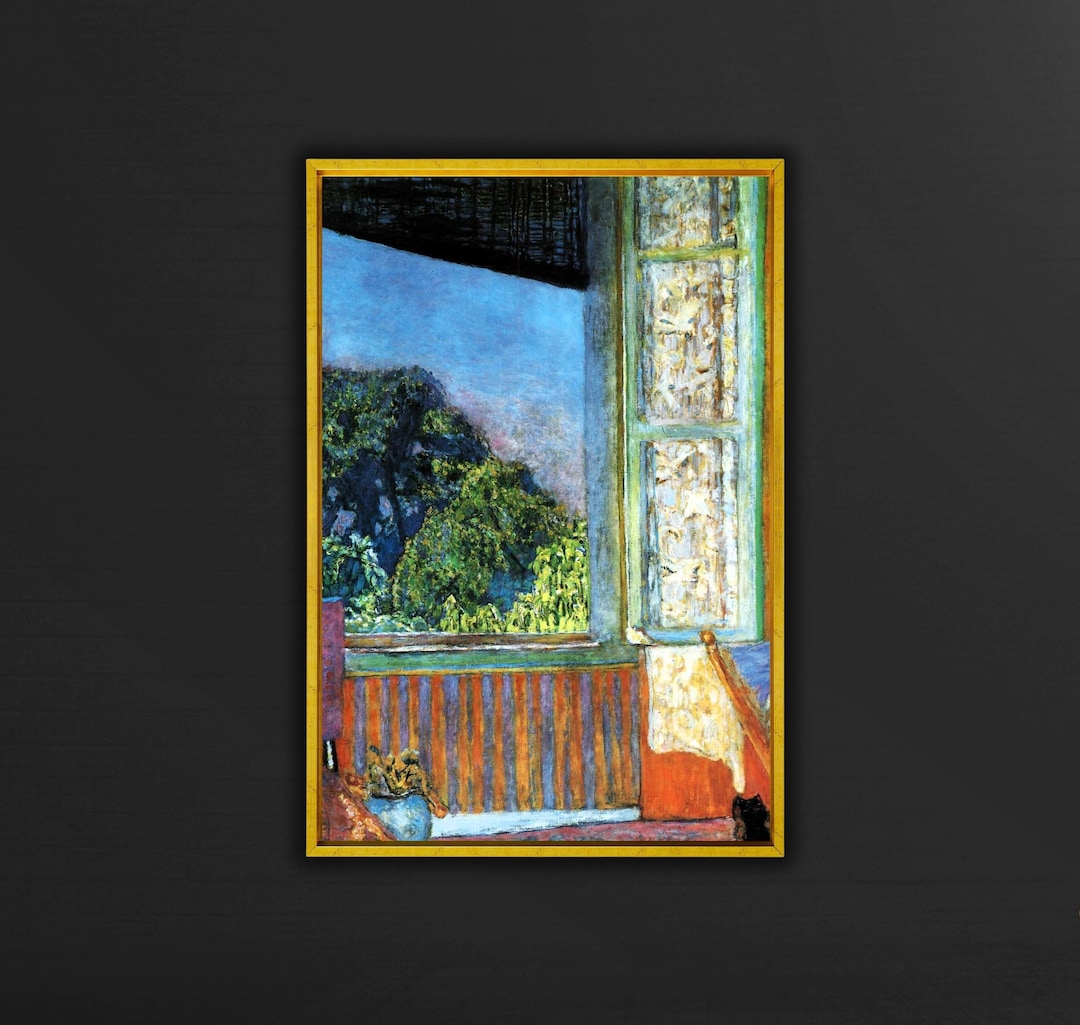 The Open Window Painting Art by Pierre Bonnard,pierre Bonnard Art ...
