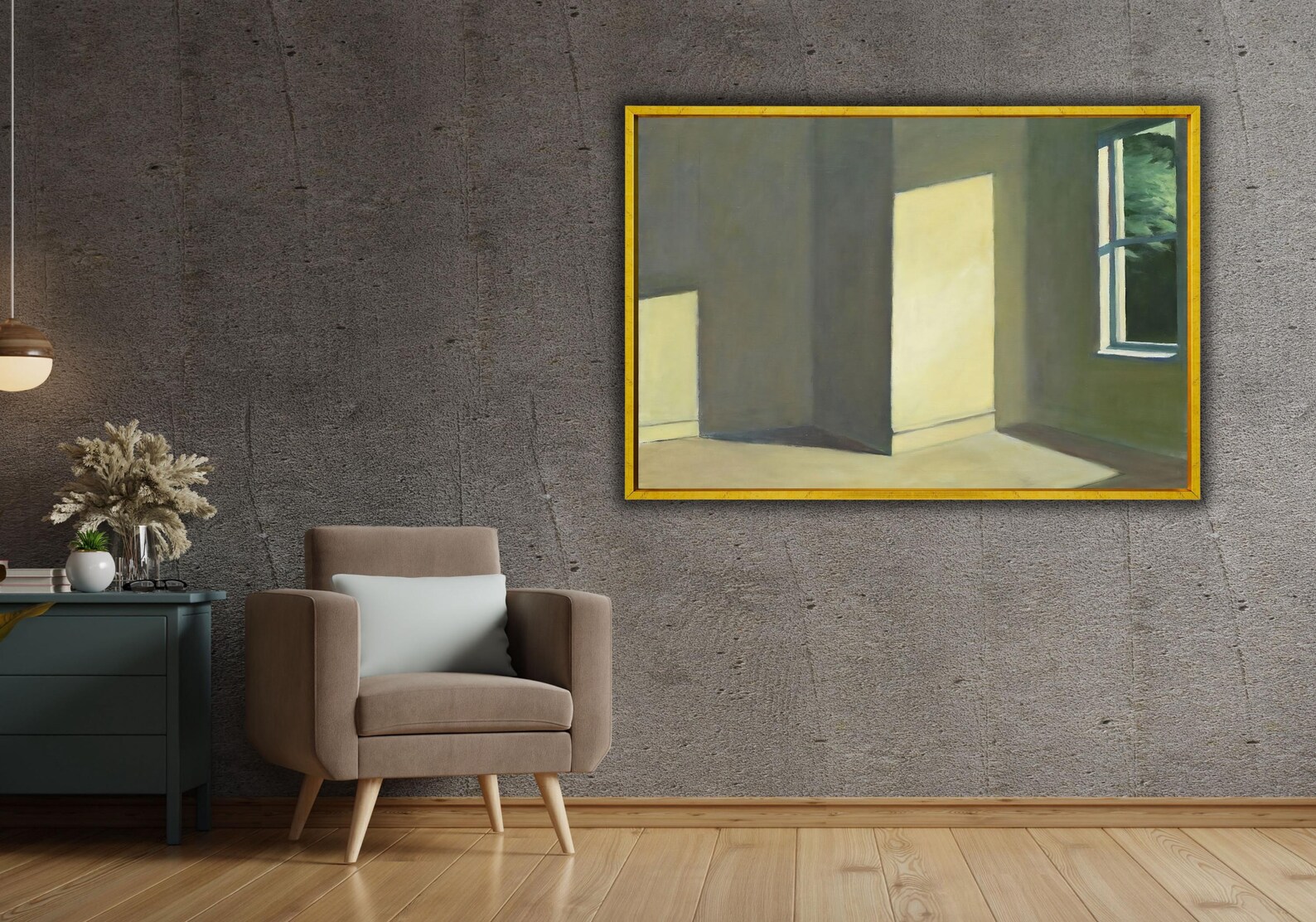 Edward Hopper Empty Room Art Painting,reproduction Wall Art,edward ...