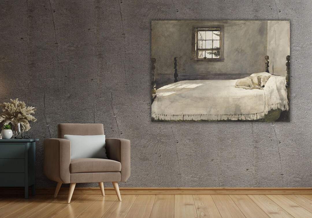 Andrew Wyeth Art,spiritual Modern Canvas Wall Art,master Bedroom Andrew ...
