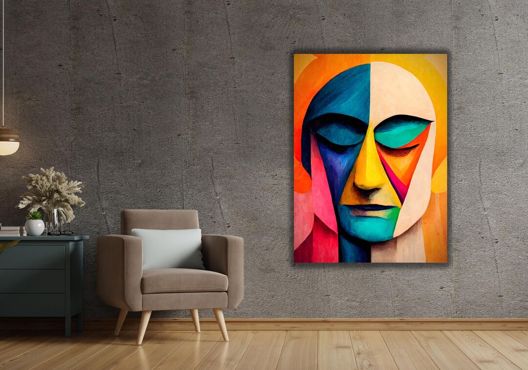 Pablo Picasso Abstract Face,picasso II Art Design Canvas Wall Art Print ...