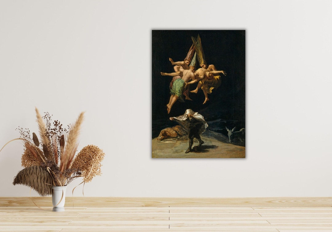 Francisco De Goya Witches Flight Print Poster,francisco De Goya Witches ...