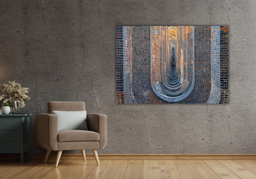 Balcombe Viaduct Print Art,masterpiece Canvas Wall Art,ouse Valley ...