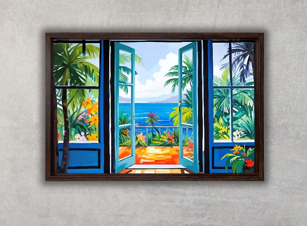 Henri Matisse Landscape Poster,henri Matisse the Open Window,henri ...