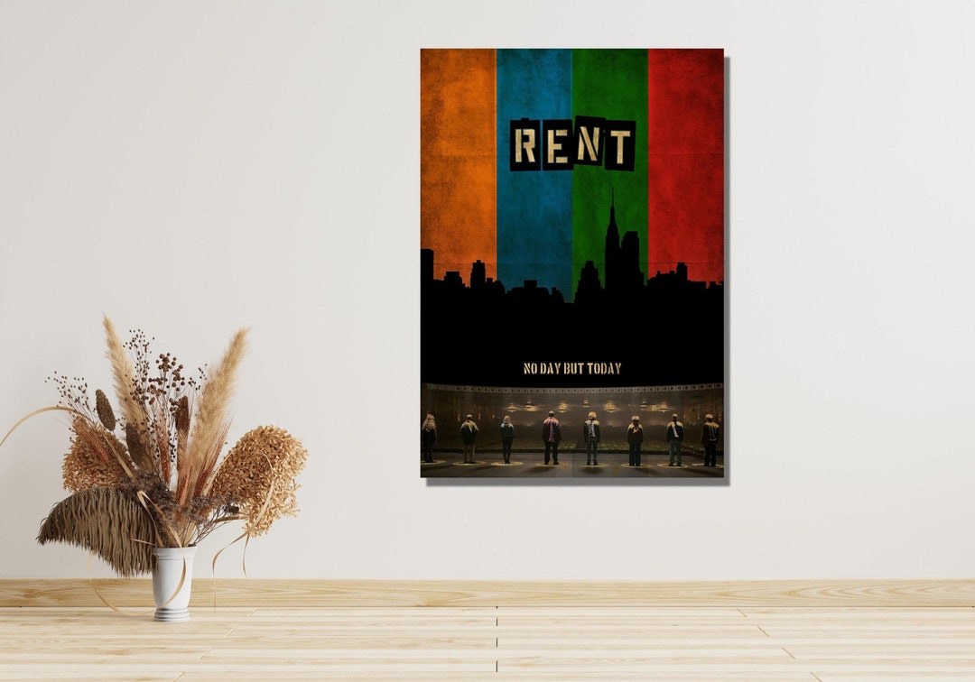 Rent Musical Theatre Poster, Musical Theatre ,wall Decors,rent Musical ...