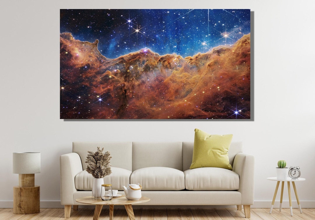 Carina Nebula Canvas Poster ,NASA Poster Print ,nebula Canvas Print ...