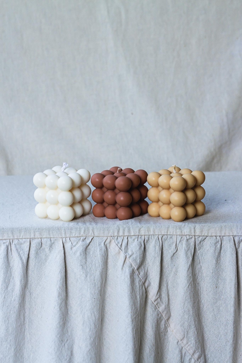 Bubble Candles Set of 2 - Etsy