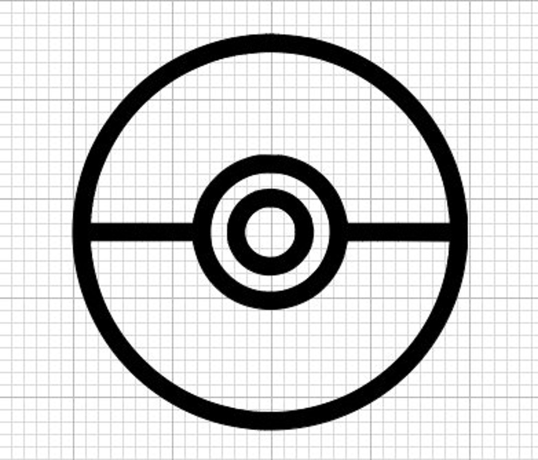 Pokemon Pokeball Vinyl Decal - Etsy