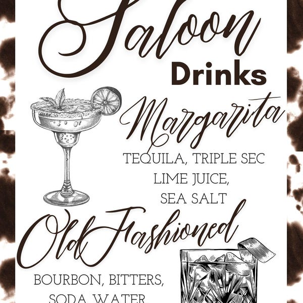 Country Western Bar - Etsy