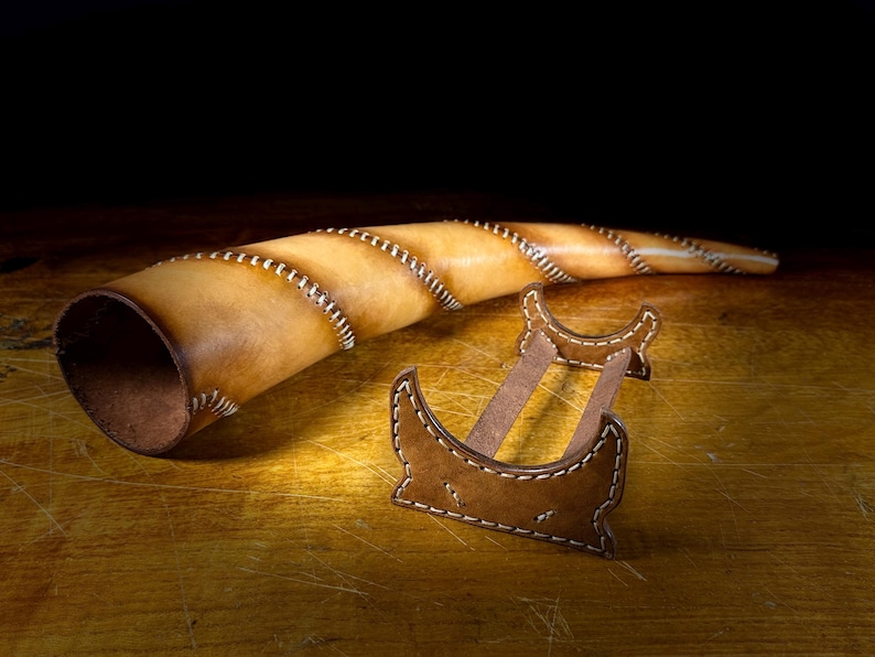 War Horn Leather Pattern PDF & DXF Viking Inspired, With Video Tutorial ...