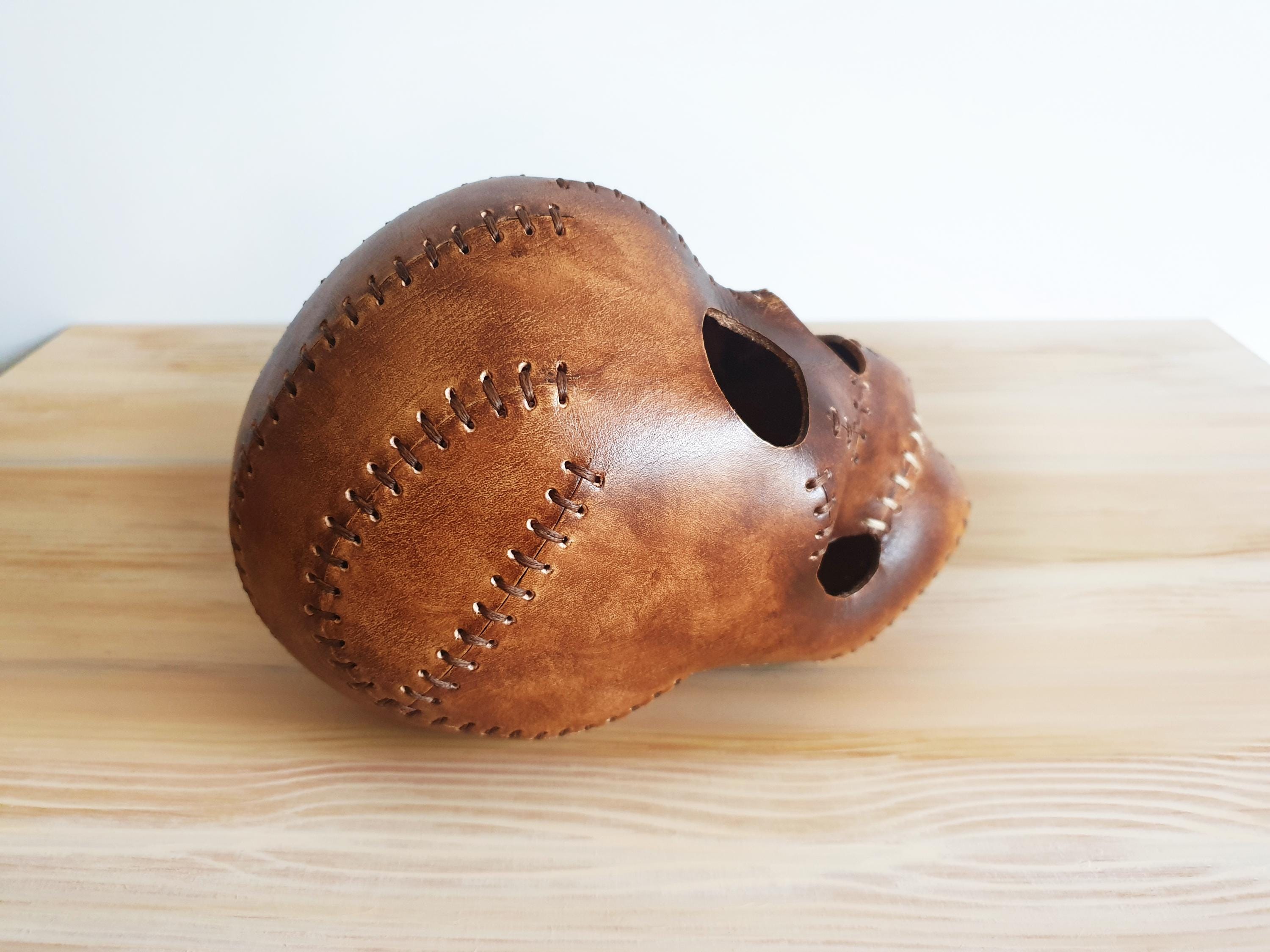 Skull Leather Pattern PDF & DXF Template - Video Tutorial - Etsy Canada